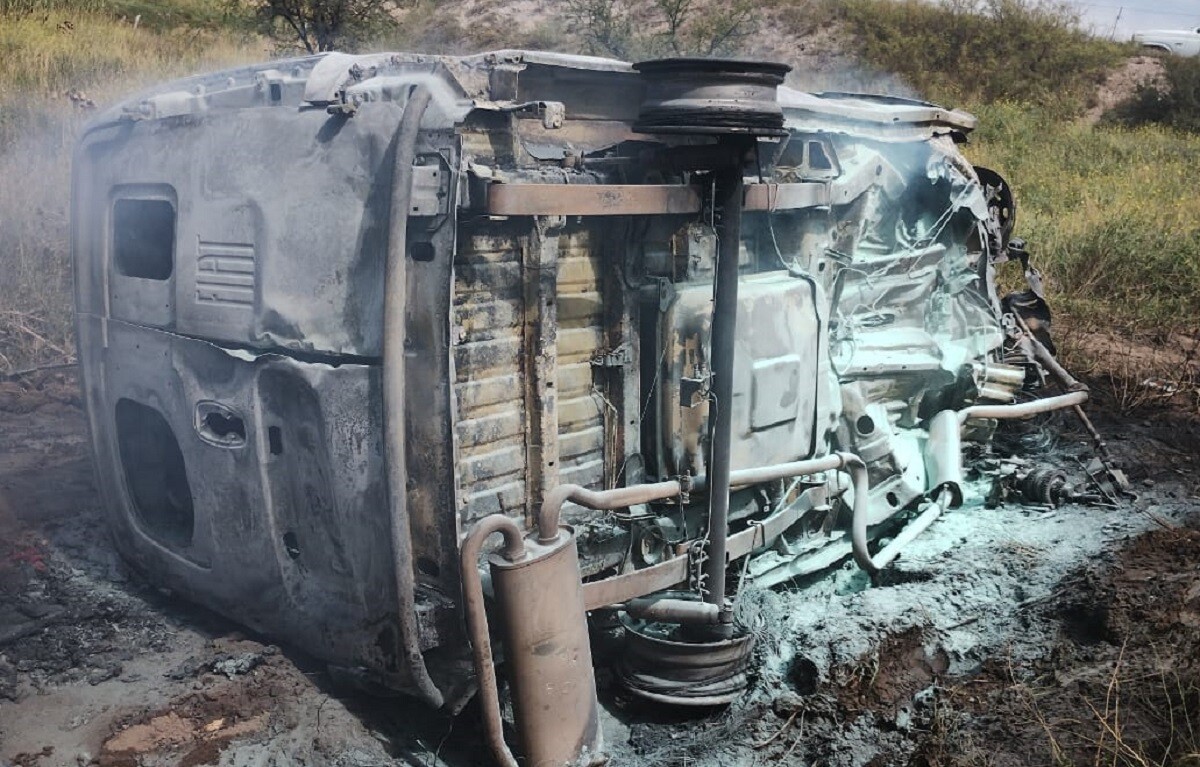 TRAGEDIA EN LA 35: DOS SANTARROSEÑAS MURIERON CARBONIZADAS EN UN ACCIDENTE